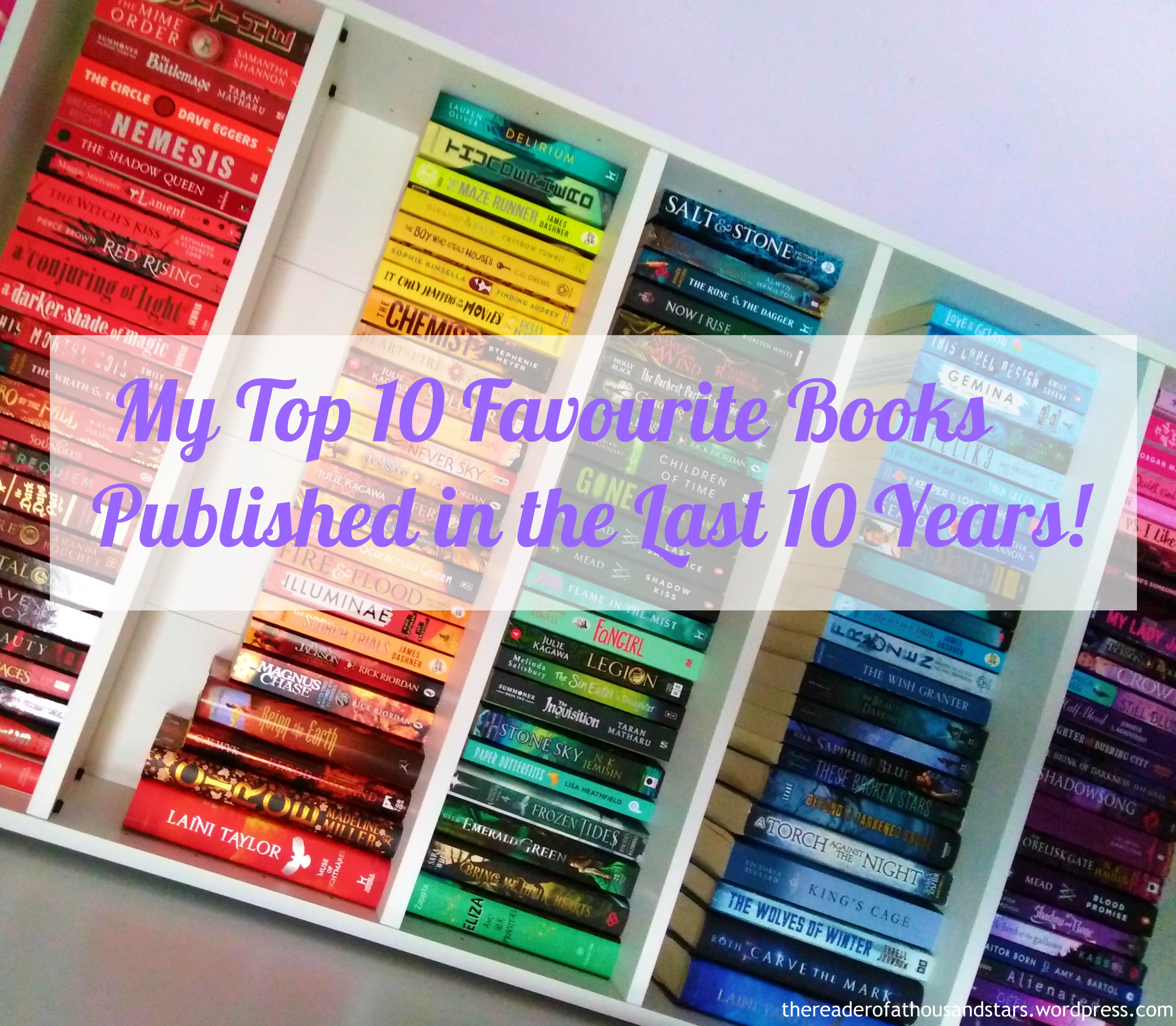 My Top 10 Favourite Books Published in the Last 10 Years! – Whimsical ...